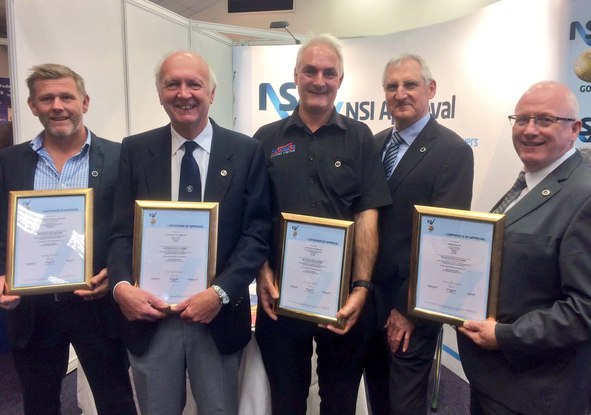 First UK Companies Achieve NSI Approval for Powered Gates - NSI