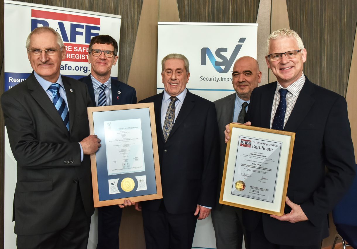 BAFE and NSI Award Landmark Third Party Certification - NSI