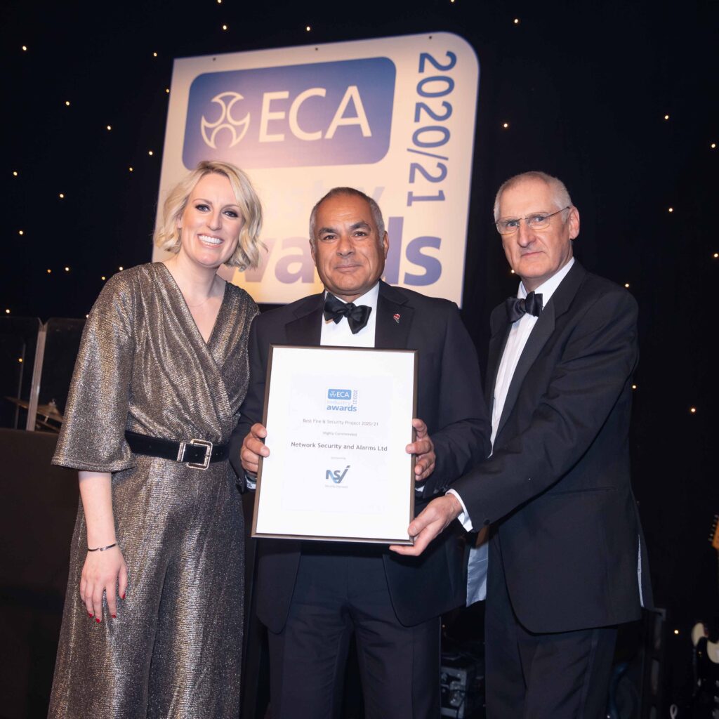 NSI Approved Companies Recognised at the ECA Industry Awards 2021